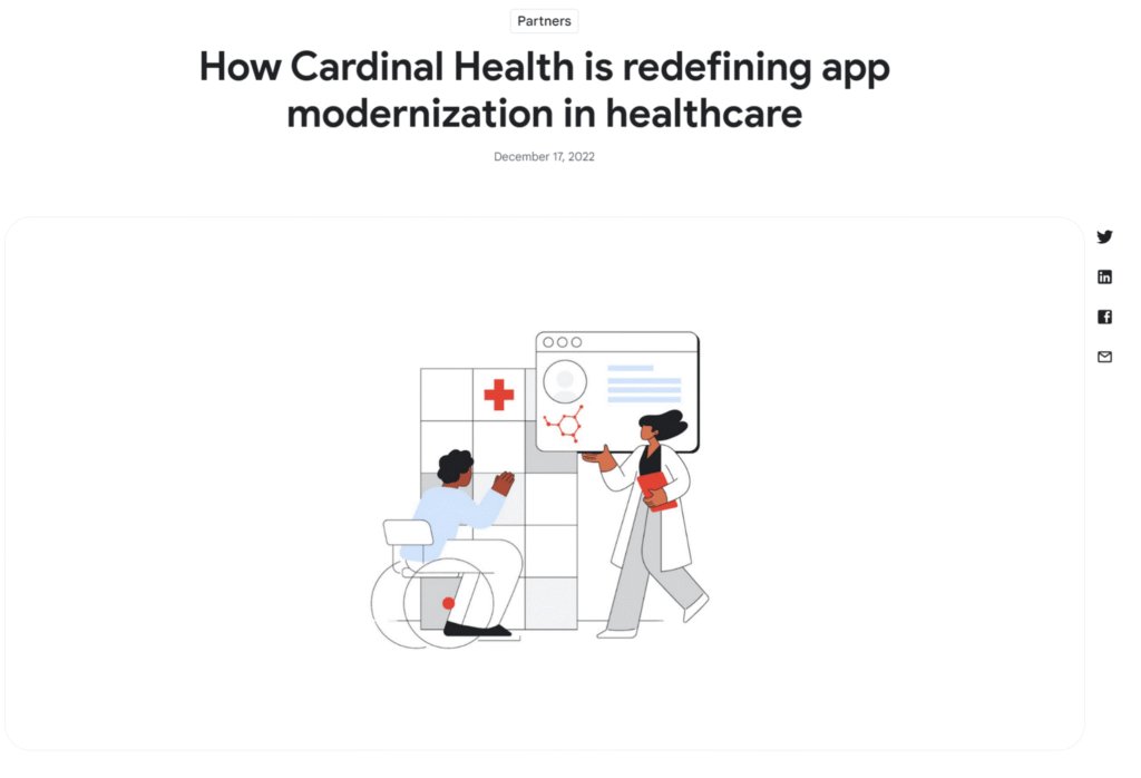 How Cardinal Health is redefining app modernization in healthcare ...
