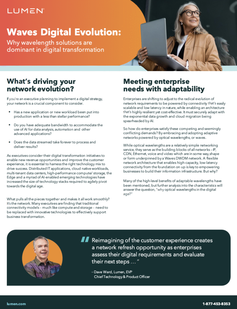 Ciena – Digital Evolution Brochure – Content Lead