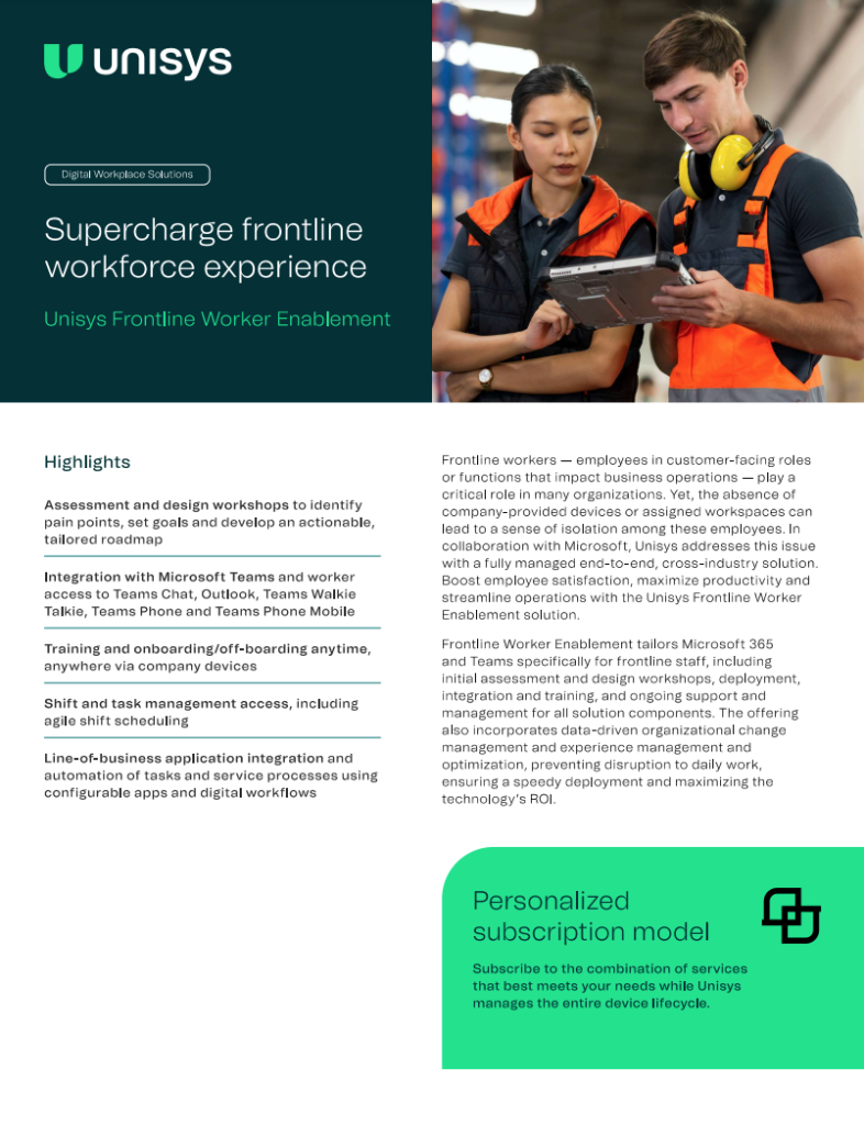 Streamline and supercharge your frontline worker experience - Content Lead