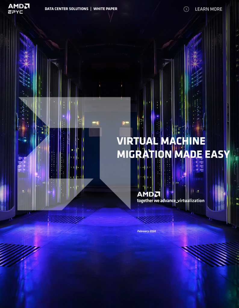 Virtual Machine Migration Made Easy - Content Lead
