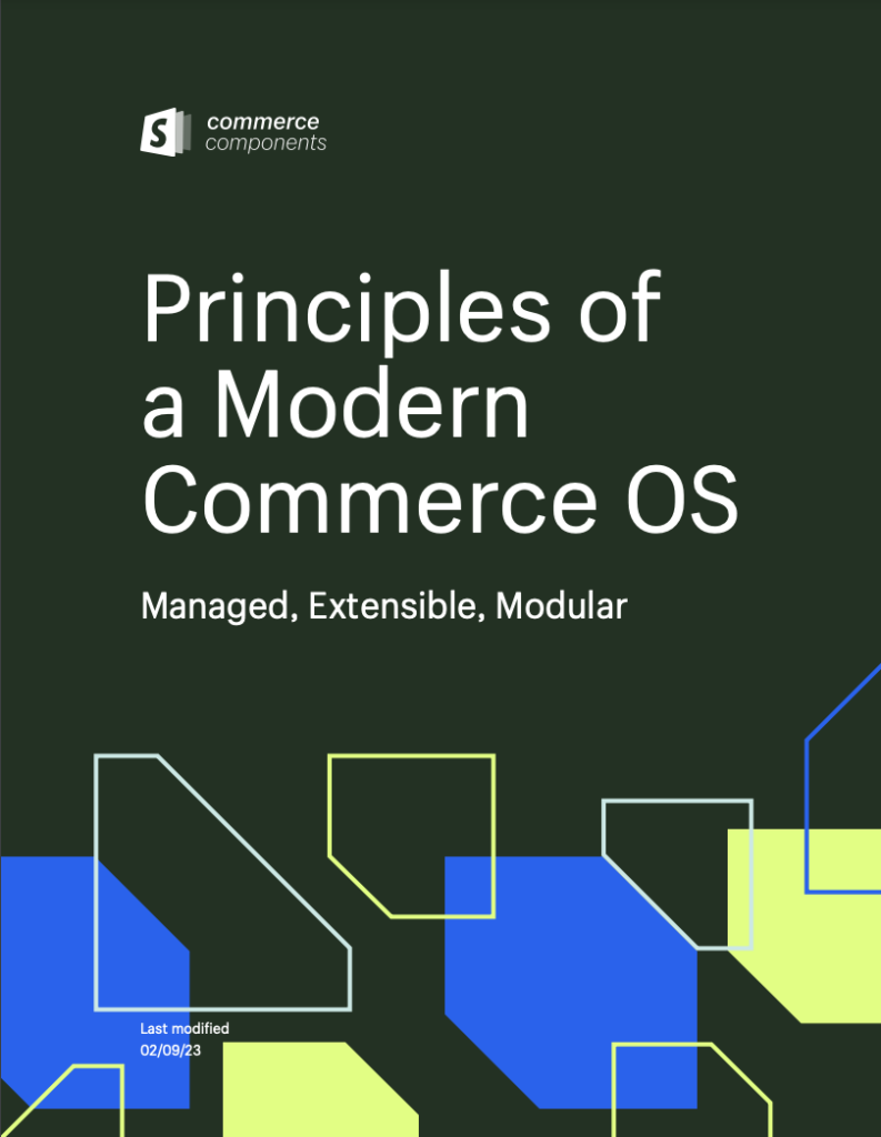 The 3 Key Features of a Modern Commerce OS - Content Lead