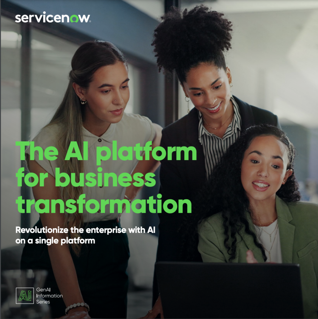 The AI Platform for Business Transformation - Content Lead